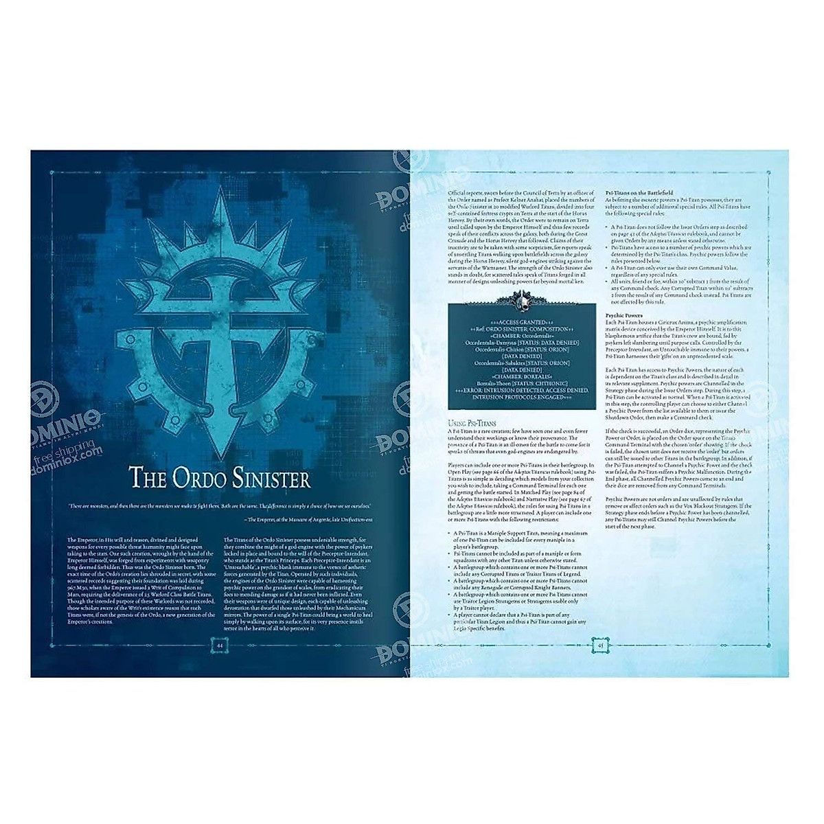 Games Workshop Adeptus Titanicus: Shadow and Iron