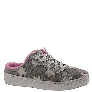 Skechers Kids Girls Street Goldie-Generation Cozy Sneaker, Grey/Pink, 2 Little Kid