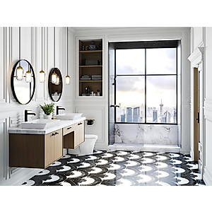 KOHLER 22378-0 Brazn One-Piece Compact Elongated Toilet with Skirted Trapway, Dual-Flush 0.8 or 1.28 GPF, White