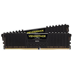 Corsair Vengeance LPX 32GB (2x16GB) DDR4 3600MHz C16 Desktop Memory (High Performance Overclocking, Pure Aluminum Heatspreader, Custom Performance PCB) Black