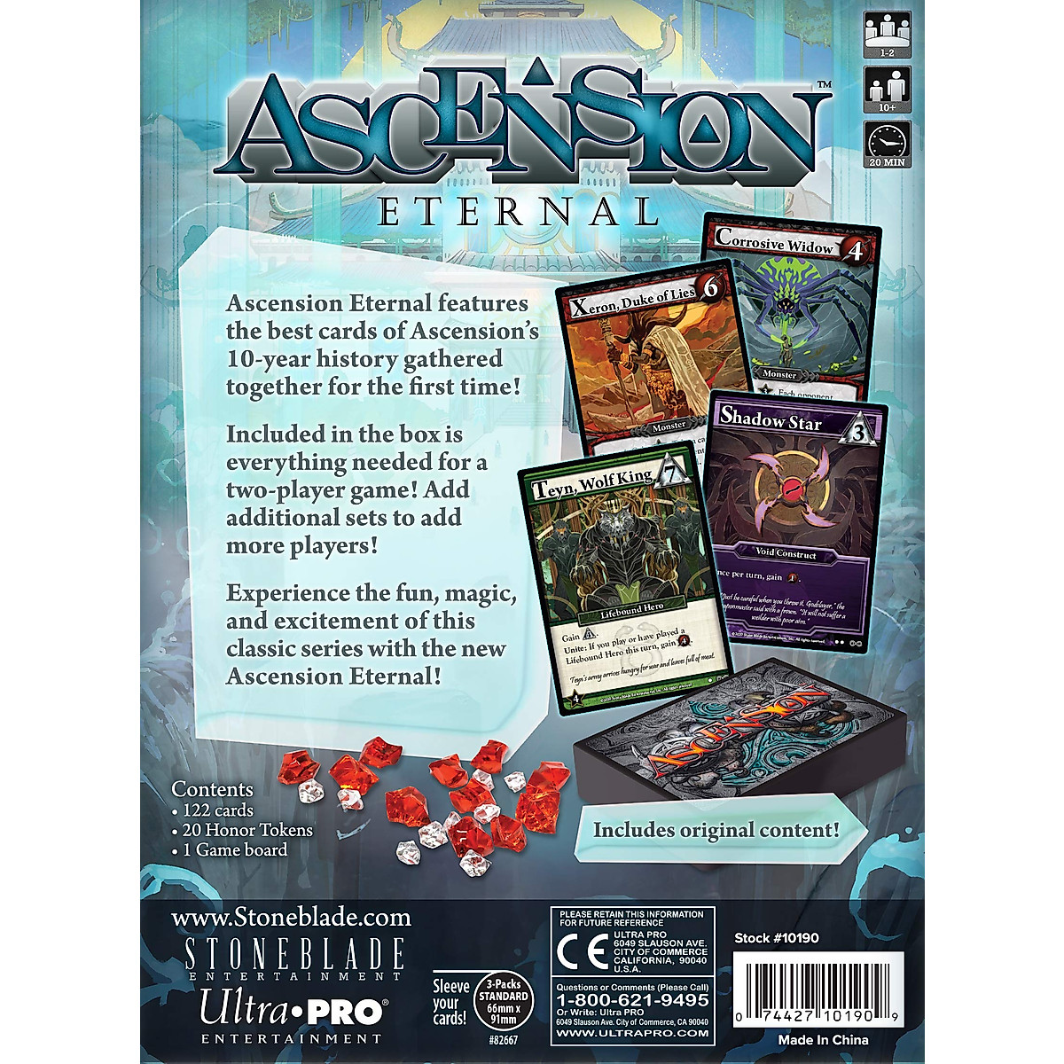 Playroom Entertainment Ascension Deckbuilding Game: Ascension Eternal