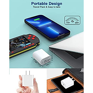 Apple Charger, 3Pack USB C Charger Block [Apple MFi Certified] USB C Wall Charger PD 3.0 USB C Adapter with Type C Charger Fast Charging Plug for iPhone 14/13/12/11/X, iPad/iPad Pro/iPad Mini/iPad Air