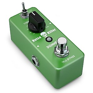 Donner Noise Gate Pedal, Noise Killer Guitar Pedal Noise Suppressor Effect 2 Modes for Electric Guitar and Bass True Bypass