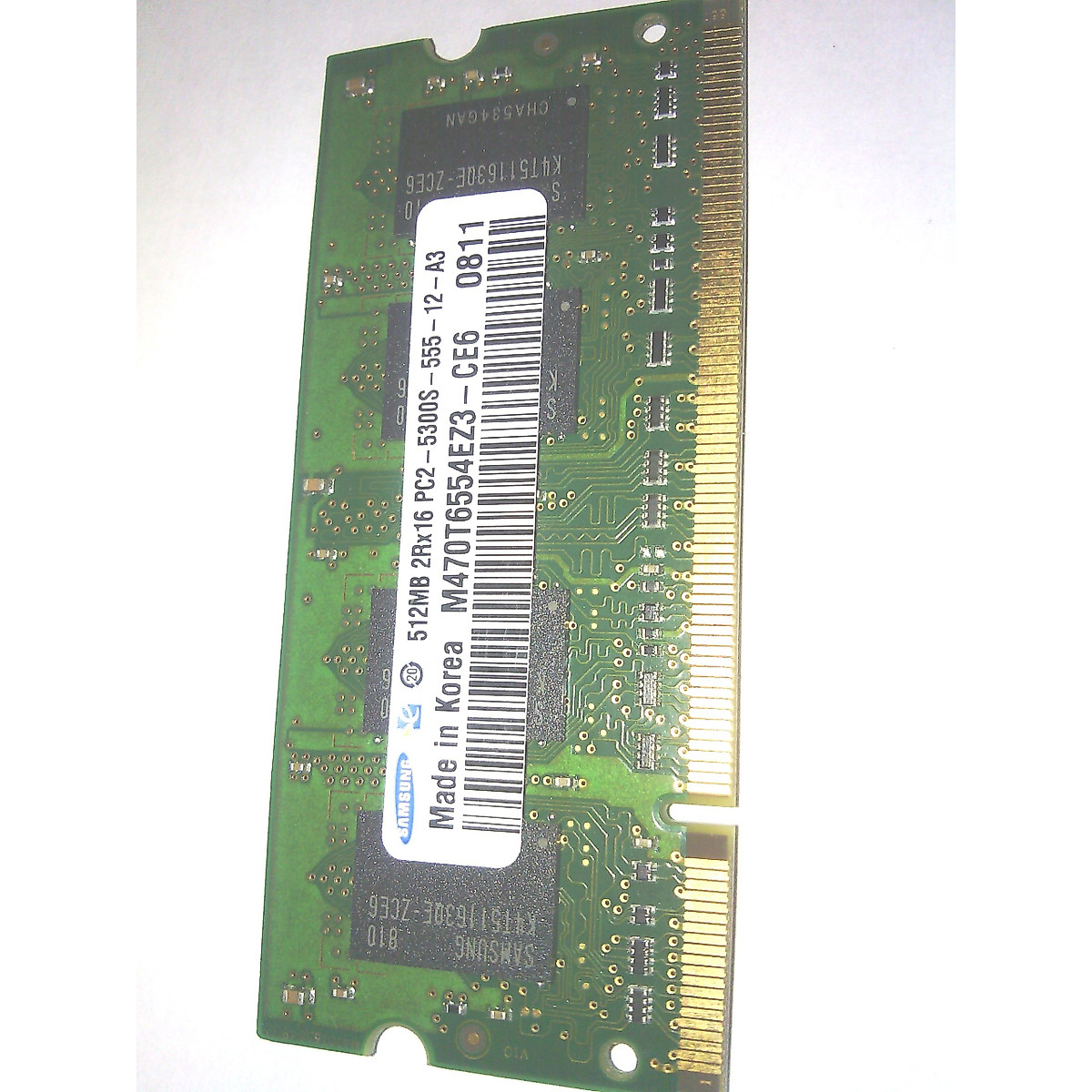 Samsung 1GB 667MHz DDR2 PC2-5300S M470T2953EZ3-CE6