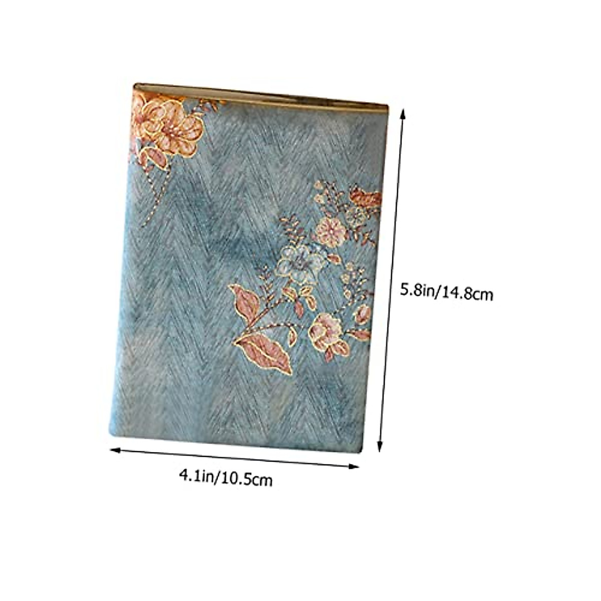 NUSITOU 2pcs Classroom Scrapbook Adjustable Protector Protection Notebook for Cover Reusable Practical Printing Decorative Cloth Paperback Print Planner Covers Anti-wear Journal A Floral