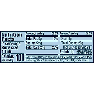 Gerber 2nd Food Baby Food Banana Puree, Natural & Non-GMO, 4 Ounce Tubs, 8 Ounce (Pack of 8)