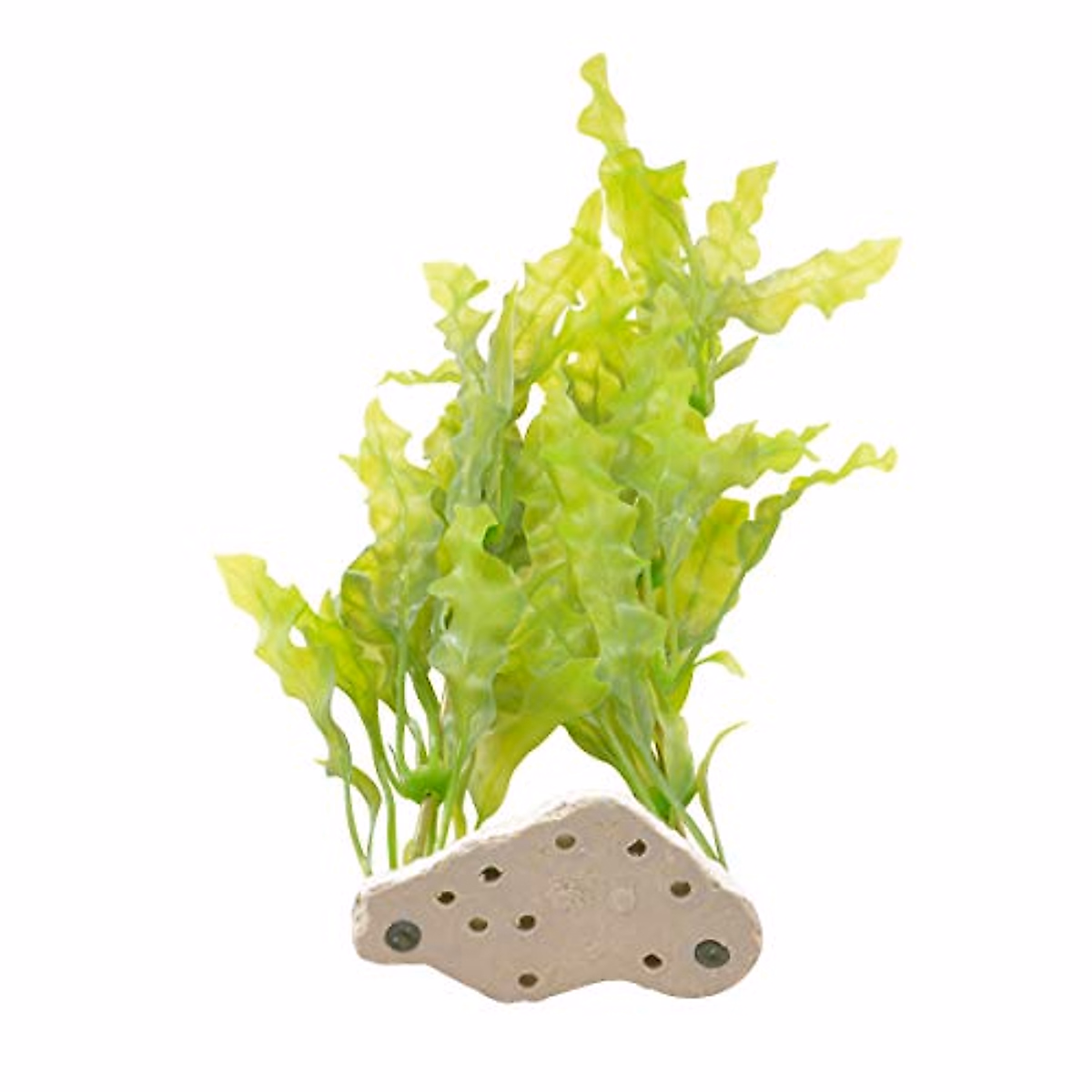 CNZ Aquarium Decor Fish Tank Decoration Ornament Artificial Plastic Plant 17.5-inch Java Fern, 2-Pack
