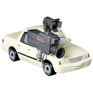 Disney Car Toys and Pixar Cars Sara Wheelson, Miniature, Collectible Racecar Automobile Toys Based on Cars Movies, for Kids Age 3 and Older, Multicolor