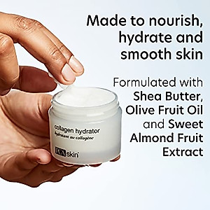 PCA SKIN Collagen Hydrator Night Cream for Women, Hydrating Night Moisturizer Cream for Dry Skin, Made with Shea Butter, Olive Fruit Oil, and Sweet Almond Fruit Extract, 1.7 oz Tub