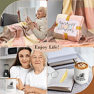 pengtai Mothers Day Gifts For Grandma,Grandma Gifts,Nana Gigi Grandma Birthday Gifts Box from,Grandma Coffee Mug Beach Travel Bag Set