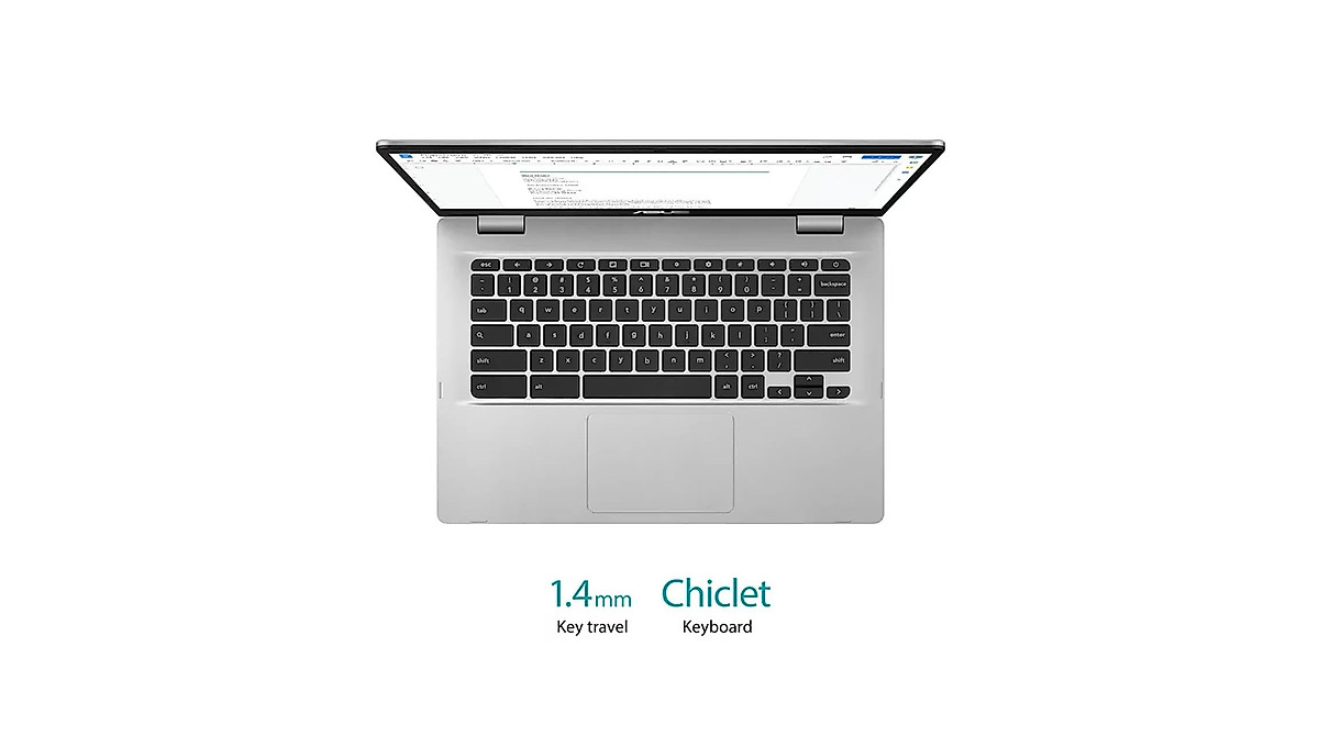 ASUS Chromebook C424M 14-inch FHD Laptop - Lightweight & Portable