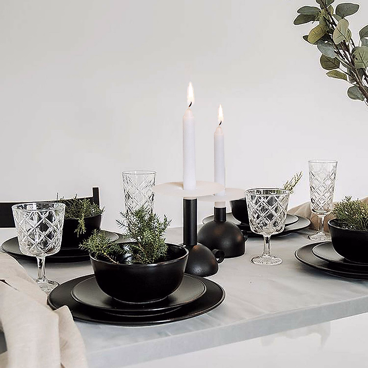 Church Candles with Drip Protectors, Box of 50 Candles, Devotional Candlelight Vigil Service Taper Candles, Smokeless,Unscented White 5" X 1/2"