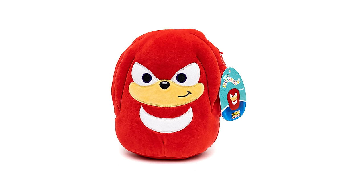 Squishmallow Sonic & Knuckles Plush 8" - Perfect Gift