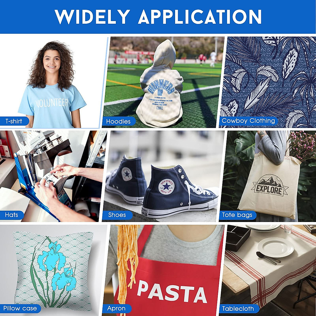 Yamation DTF Powder Adhesive White 35.2 oz / 2.2 lbs DTF Transfer Powder Hot Melt Adhesive applies to All DTF Transfer Printers for Digital Prints on T-Shirts DTF Supply with DTF PET Film and Ink