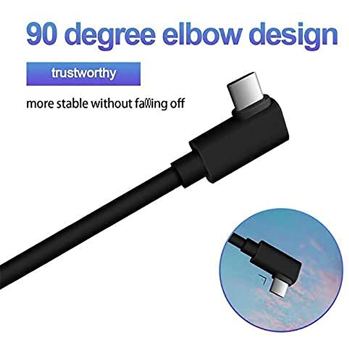 Master Cables Oculus Link Compatible Virtual Reality Headset Cable for Quest 2 and Quest