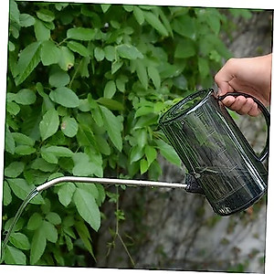 Happyyami 4 Pcs with Scale Watering Can Plastic Water Bottles Clear Water Bottles Small Succulent Plants Live Small Watering can Gardening Spray Kettle Plastic Bottle Watering can Indoor jug