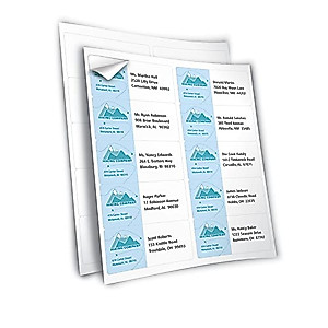 Office Depot White Laser Shipping Labels, 2in. x 4in., Pack of 2500, 505-O004-0020