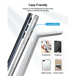 Wireless Charging Station for Samsung - NANAMI 3 in 1 Wireless Charger for Multiple Devices, Fast Charger Stand for Galaxy S24 S23 Ultra S22 S21 Z Flip Fold 4, Watch 6/5/5 Pro/4/3,Galaxy Buds 2 Pro