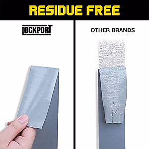 Duct Tape Heavy Duty - 5 Roll Multi Pack - Silver 90 Feet x 2 Inch - Strong, Flexible, No Residue, All-Weather and Tear by Hand - Bulk Value for Do-It-Yourself Repairs, Industrial, Professional Use