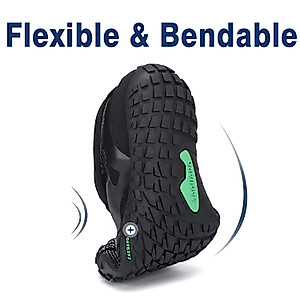 Mens Barefoot Cross-Trainer Minimalist Trail Running Shoes Lightweight Quick-Dry Walking Gym Yoga Outdoor Water Shoes Blue