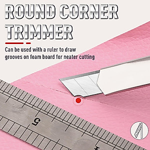 DIYSELF 48 Pack Box Cutters Retractable Heavy Duty and 50 Pcs 9MM Wide Blades of 60 Degrees, Razor Knife with Smooth Mechanism, 9mm Wide Box Cutter Knife Used for Cutting Paper, Plastic and Boxes