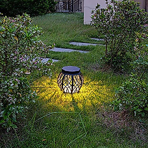 ZZYJYALG Led Black Vintage Hollow Aluminum Waterproof Post Lights European Retro Industrial Outdoor Post Lights Lawn Door Garden Park Home Lighting Pillar Lamps