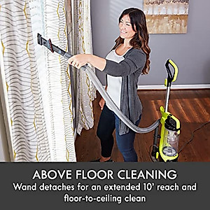 Kenmore DU2001 Bagless Upright Vacuum Carpet Cleaner with 2-Motor System, XL Dust Cup, 3-in-1 Combination Tool