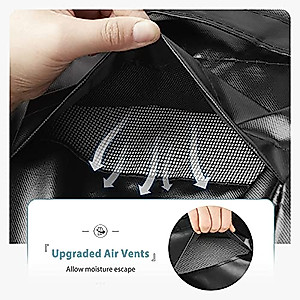 SHINESTAR Upgraded Grill Cover for Pit Boss Austin XL Pellet Grill, Special Zipper Design, Heavy Duty & Waterproof, Black