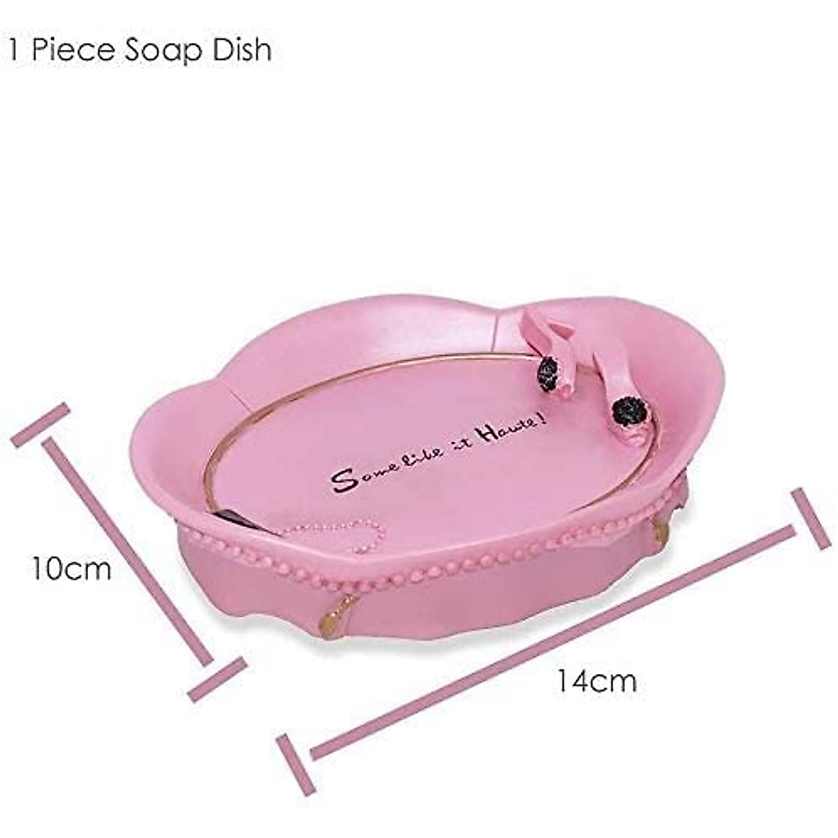 DVTEL Bathroom Five-Piece Set of Newlywed Toiletries Creative Gift Resin Five-Piece Set of Toothbrush Cup (Color : Red)