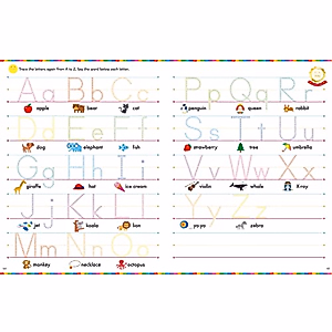 Play Smart Handwriting Workbook Ages 3-5: Handwriting Practice: Preschool Activity Book With Stickers