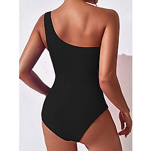 BEILON one piece swimsuit (as1, alpha, l, regular, regular, black)