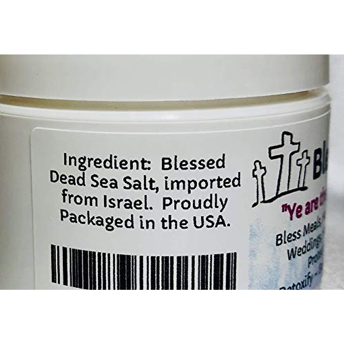 Set of Urban ReLeaf Blessing Salt and Anointing & Blessing Oil Roll-On. Holy Ceremony Wedding Baptism Meals Housewarming Purify Meditate Pray. Dead Sea Salt. Bible Oils Frankincense, Myrrh.