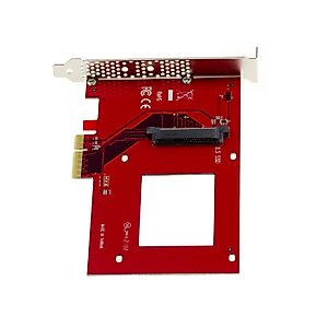 KALEA-INFORMATIQUE PCIe 4X Type 4.0 Controller Board for PCIe NVMe U.3 SSD with U3 Interface SFF-TA-1001 SFF-8639