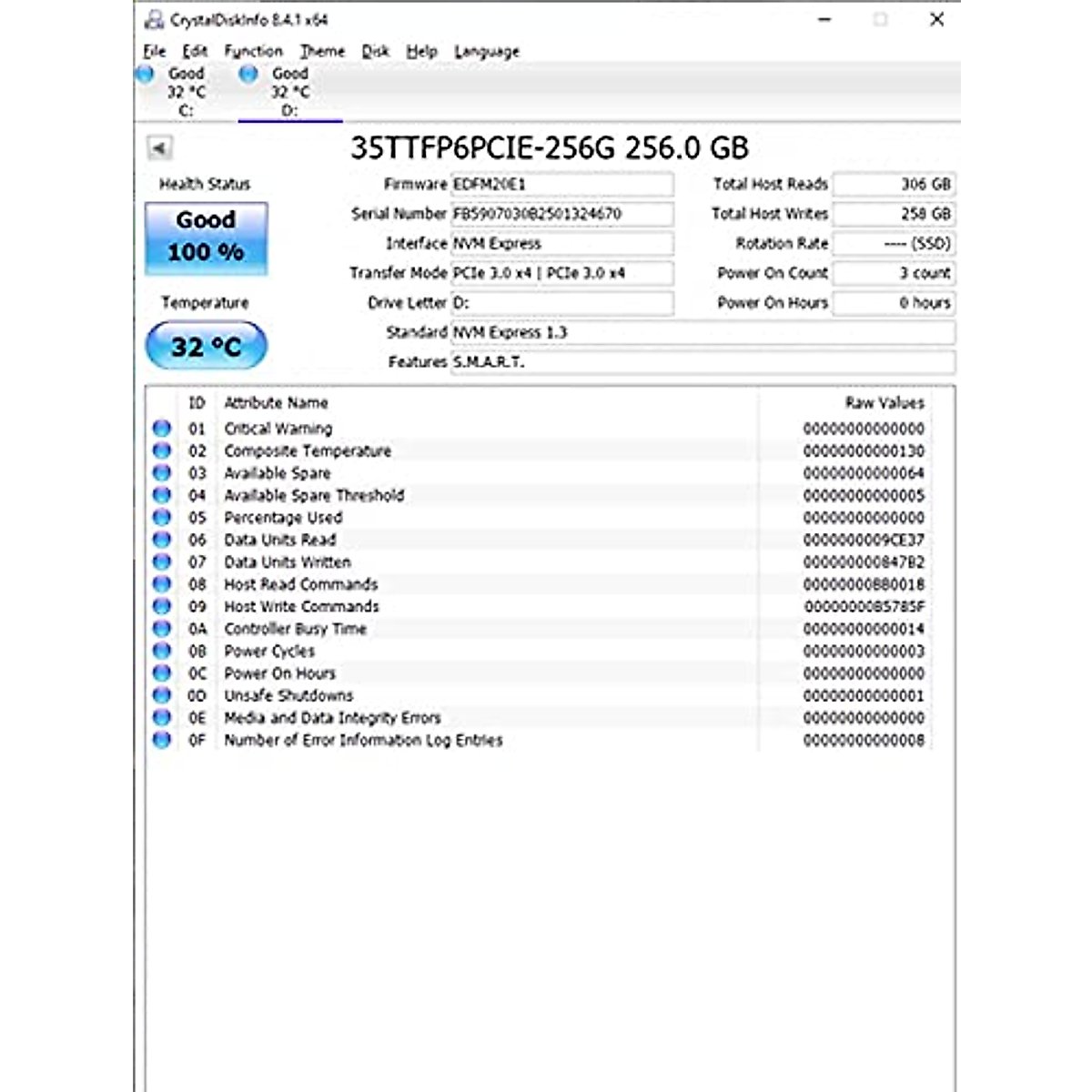 Timetec 256GB SSD NVMe PCIe Gen3x4 8Gb/s M.2 2280 3D NAND High Performance SLC Cache Read/Write Speed Up to 2,000/1,600 MB/s Internal Solid State Drive for PC Laptop and Desktop (256GB)