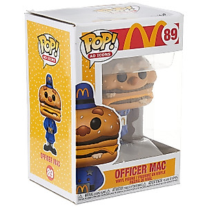 Funko Pop! Ad Icons: McDonald's - Officer Big Mac, Multicolor (45726)