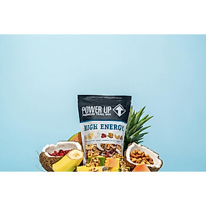 Power Up Premium Trail Mix - High Energy Trail Mix 14oz, Gluten Free, Vegan, Non-GMO