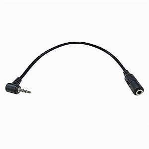 Callez 3.5mm Female to 2.5mm Male Headphone Adapter Cable Connector, Suit for Smartphone Headset Convert to 2.5mm Jack Work for Telephone and Cordless Phones with 2.5mm Headset Jack