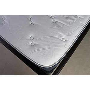 ComfyCozy Lavender Fusion Hybrid Memory Foam Mattress Medium Firm Comfortable 12" Queen Size