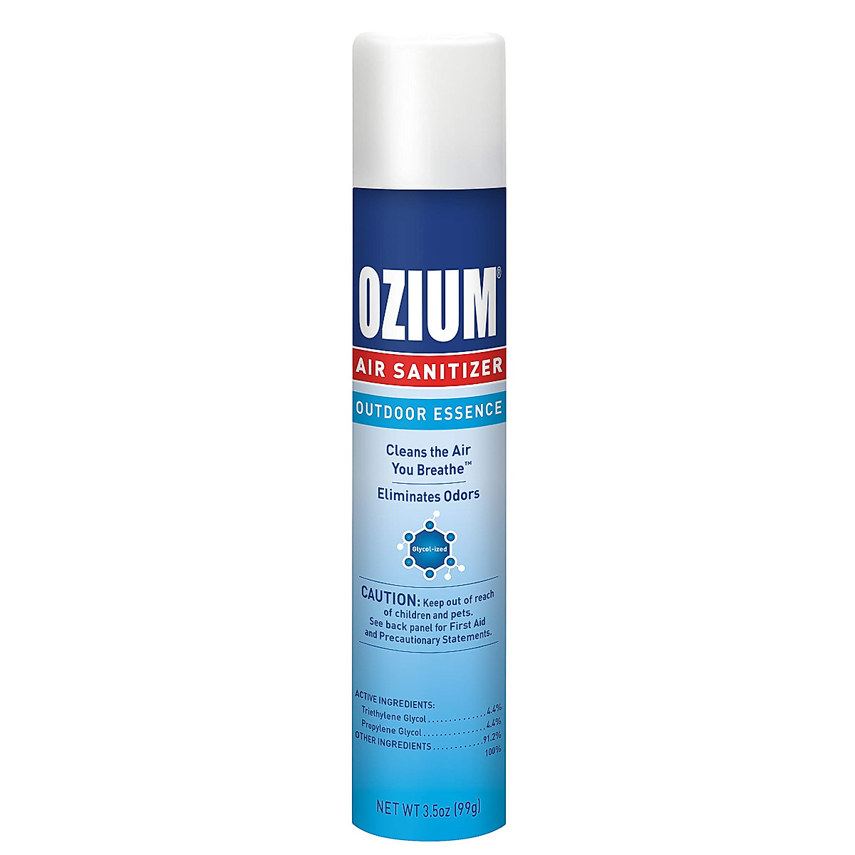 Ozium 3.5 Oz. 1 Pack Air Sanitizer & Odor Eliminator for Homes, Cars, Offices and More, Outdoor Essence
