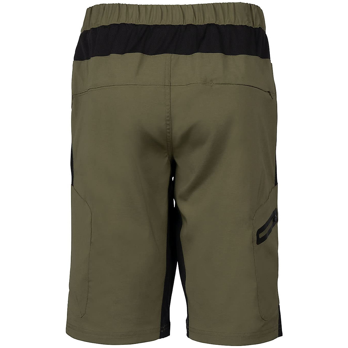 Zoic Men's Ether Mountain Bike MTB Cycle Riding Short with Padded Essential Liner Relaxed Fit 12 inch Inseam, UPF 50+, Malachite, size Medium