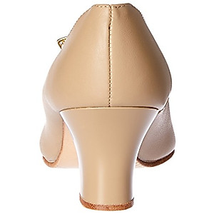 Capezio Women's 2" Student Footlight Character Shoe Dance, Caramel, 8.5 Wide