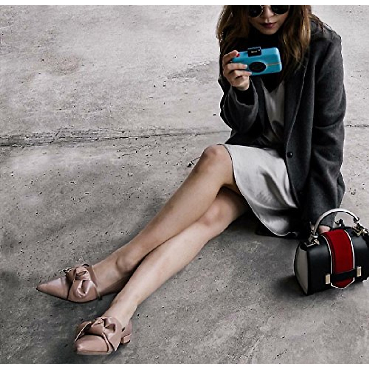 Zink Polaroid Snap Touch Portable Instant Print Digital Camera with LCD Touchscreen Display (Blue)