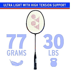 YONEX Nanoray Light 18i Graphite Badminton Racquet (Black)