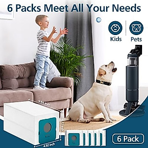 VCA-ADB953 Dust Bag, 6 Pack Vacuum Bags Replacement for Samsung VCA-ADB95 Bespoke Jet Cordless Stick Vacuum Cleaner Accessories Parts, VS20A95923B/AA, VS20A95923N/AA, VS20A95923W/AA