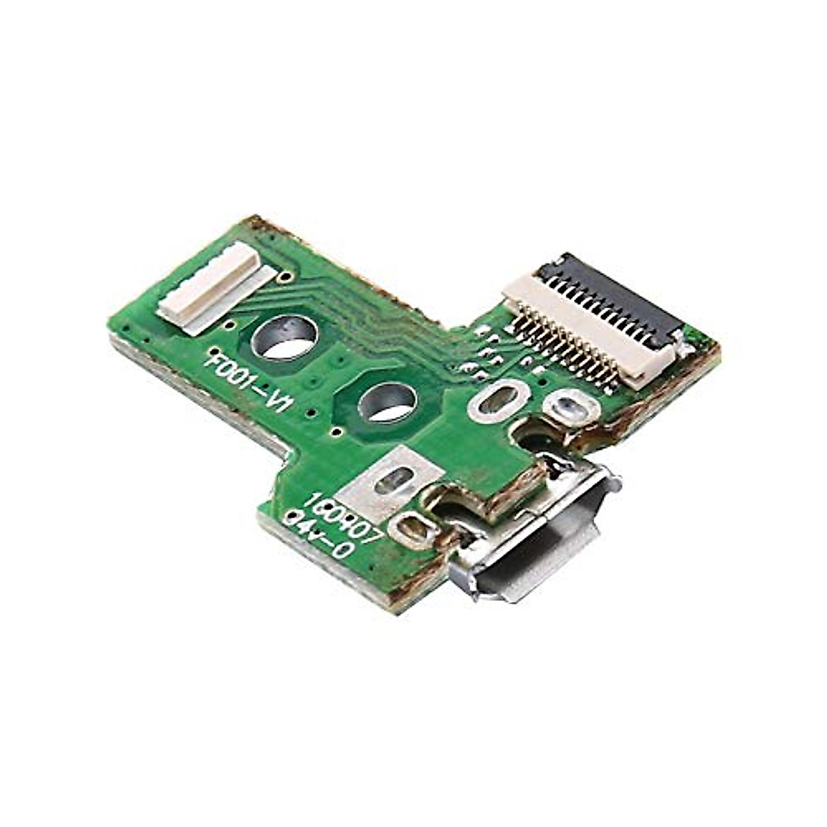 USB Charging Port Board 14 Pin JDS-030 for PS4 Controller Dualshock Flex Cable Green