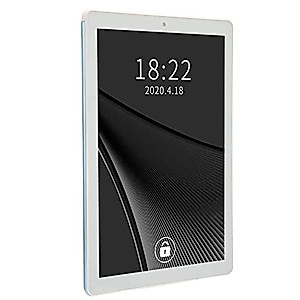 10 Inch Tablet, 100240V 3GB RAM 64GB ROM Dual SIM Student Entertainment Tablet (US Plug)