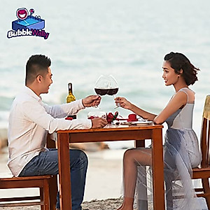 Giant Wine Glass Oversized (40 oz | 1.2L | Acrylic Plastic) - Big Wine Glass that Holds a Bottle of Wine | Wine Glass for Whole Bottle | Huge Full Bottle of Wine Glass