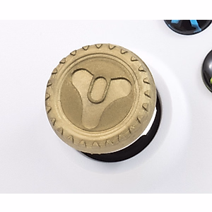 KontrolFreek Destiny 2 CQC Signature Edition for Xbox One Controller | Performance Thumbsticks | 2 Mid-Rise | Gold