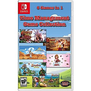 6 In 1 Time Management Game Collection - Nintendo Switch