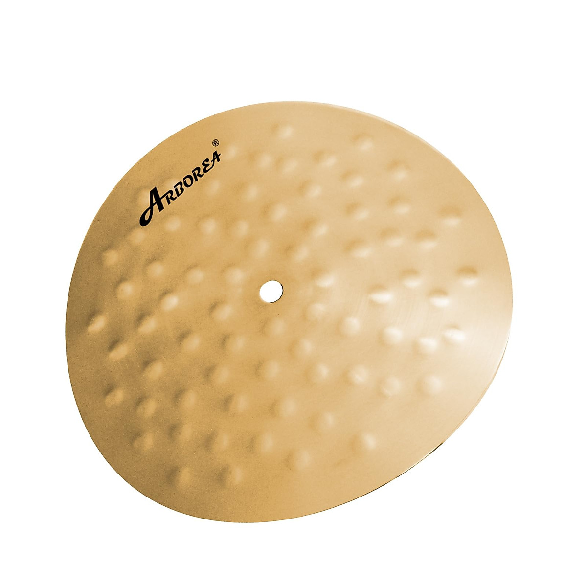 Arborea Cymbal 10" Splash Cymbal for Drum Set FHC Traditional Finish Pure Brass Drum Cymbal